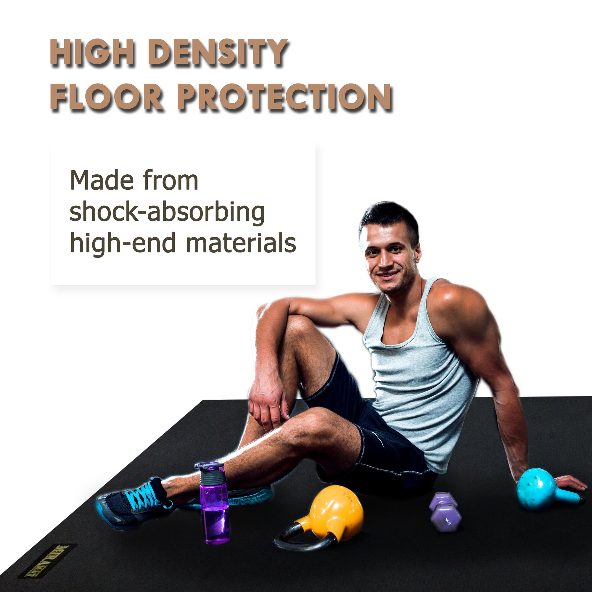 Miramat® - 200cm x 120cm - Extra Large Exercise And Yoga Mat - In Stoc ...